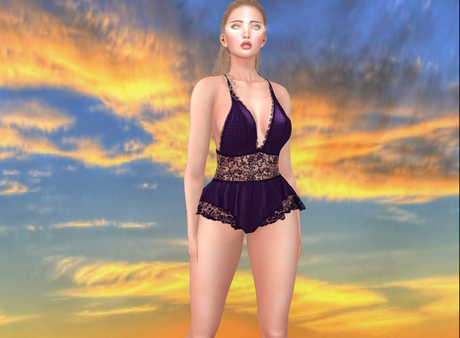 Second Life Marketplace - Tardisfox-Teddy-lingerie-Maitreya-V 3