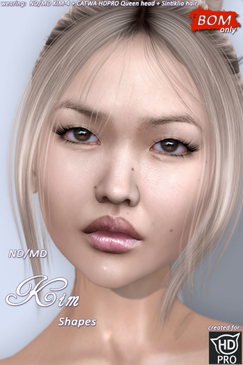 Second Life Marketplace - ND/MD KIM Shapes (CATWA-HDPRO Queen)