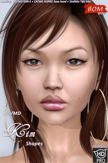 Second Life Marketplace - ND/MD KIM Shapes (CATWA-HDPRO Sasa)