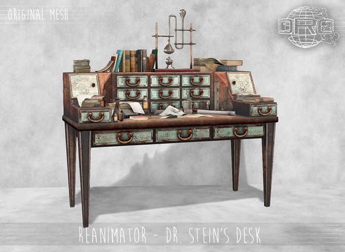 Second Life Marketplace - -DRD- The Reanimator - Dr Stein's Desk