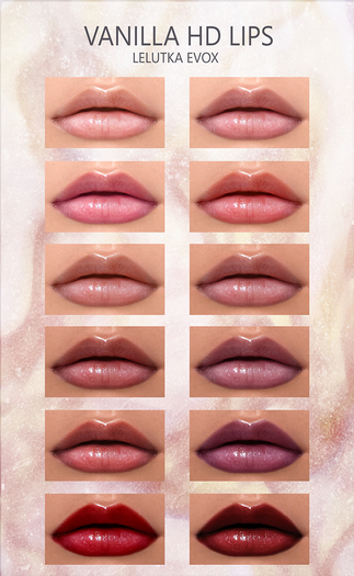 Second Life Marketplace - Insol: Vanilla lips HD (Lelutka EvoX)