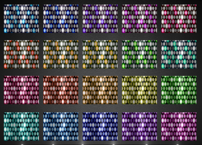 Second Life Marketplace - Disco Dots Nail Texture Hud ONLY "BOXED"