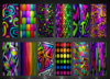 Second Life Marketplace - Silly Rainbows Nail Texture Hud ONLY "BOXED"