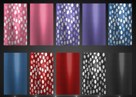 Second Life Marketplace - Speckled Dots Nail Texture Hud ONLY "BOXED"