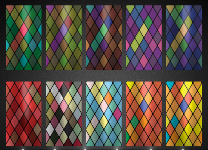 Second Life Marketplace - Tetris Blocks Nail Texture Hud ONLY "BOXED"
