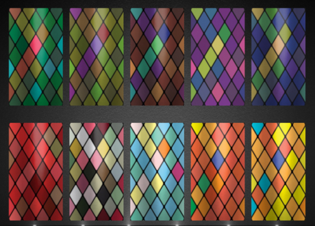 Second Life Marketplace - Tetris Blocks Nail Texture Hud ONLY "BOXED"