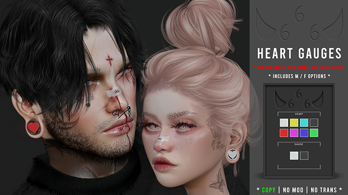 Second Life Marketplace - [666] Heart Gauges