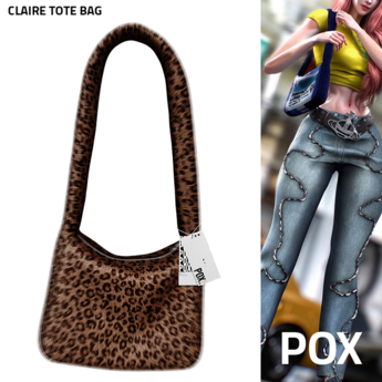 Second Life Marketplace - POX - Claire.Bag in Leopard