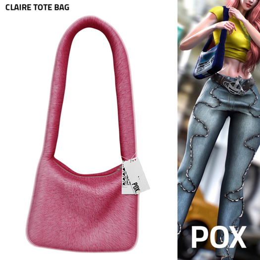 Second Life Marketplace - POX - Claire.Bag in Pink