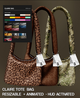 Second Life Marketplace - POX - Claire.Bag #Fatpack