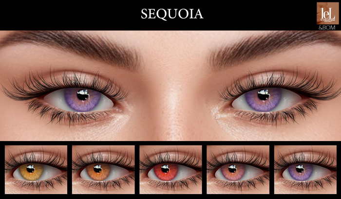 Second Life Marketplace - ::Sequoia:: Suave fun eye set for LeLutka Evo ...