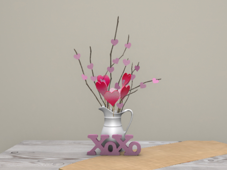 Second Life Marketplace - XOXO Heart Jug