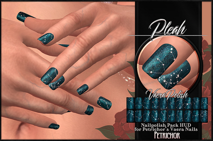 Second Life Marketplace - :[P]:- Vaera Nailpolish - Pleah