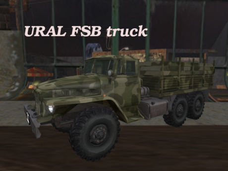Second Life Marketplace - Russian URAL FSB v1.0 (boxed)