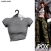 Second Life Marketplace - POX - Claire.Shirt in Grey