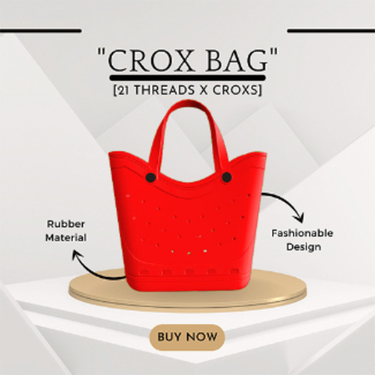 Second Life Marketplace - [21]"CROX BAG" RED