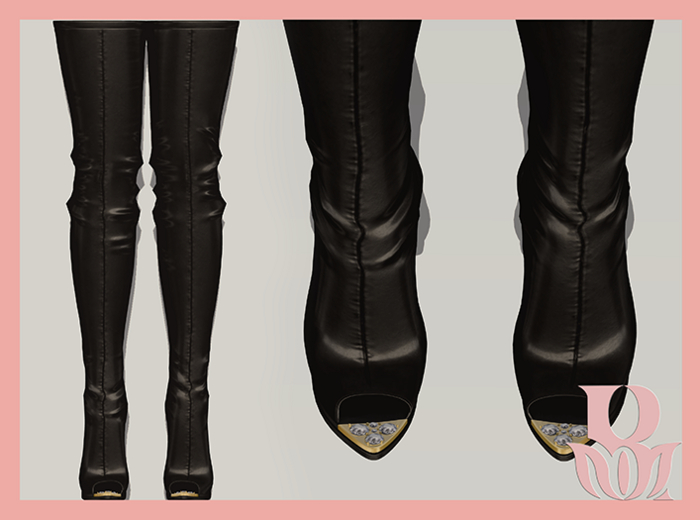 Second Life Marketplace - Rosary. Aja . Boots Black
