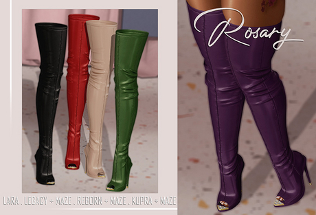 Second Life Marketplace - Rosary. Aja . Boots Red