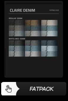 Second Life Marketplace - POX - Claire.Denim #Fatpack