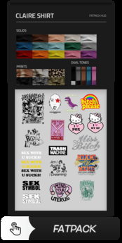 Second Life Marketplace - POX - Claire.Shirt #Fatpack