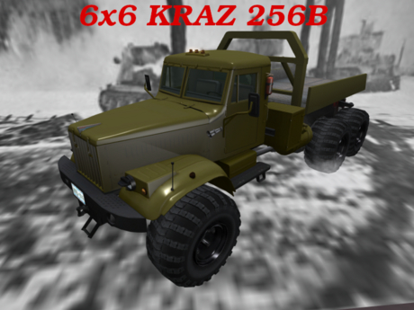 Second Life Marketplace - 6x6 KRAZ 256B (boxed)