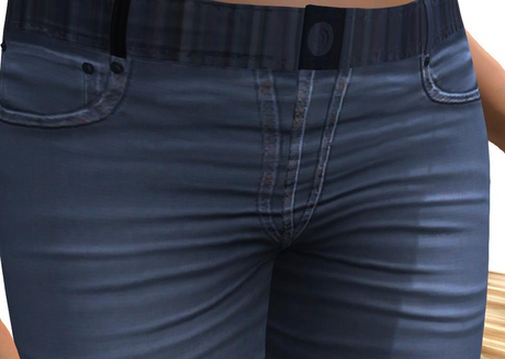 Second Life Marketplace - ZJ'S LORIA JEANS AND TOP SOFT BLUE"SWEATER ...