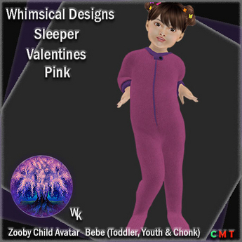 Second Life Marketplace - WD Sleeper Valentines Pink