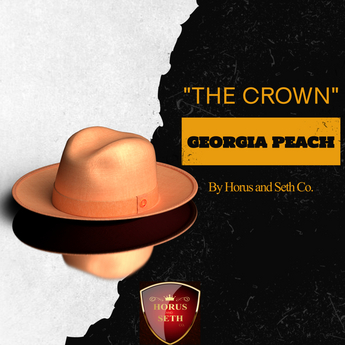 Second Life Marketplace - -H&S- Big Brim Fedora - Ga Peach