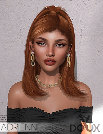 Second Life Marketplace - DOUX - Adrienne hairstyle [DEMO]