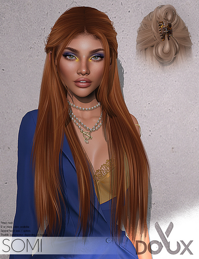 Second Life Marketplace - DOUX - Somi hairstyle [DEMO]