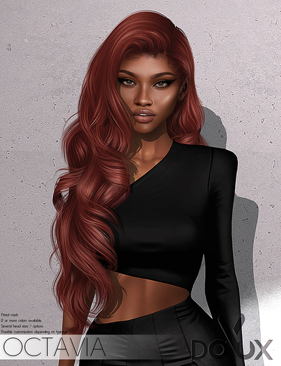 Second Life Marketplace - DOUX - Octavia hairstyle [DEMO]