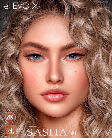 Second Life Marketplace - E.BEAUTY - SASHA SKIN VELOUR - SIENNA [LELUTKA EvOX]