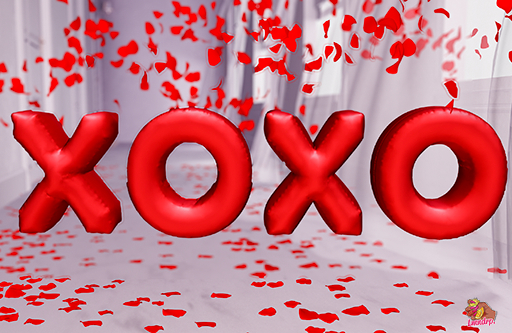 Second Life Marketplace - lmndrp. - xoxo decor balloon - red