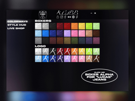 Second Life Marketplace - #Klubb "Lucas" Boxers [FP]