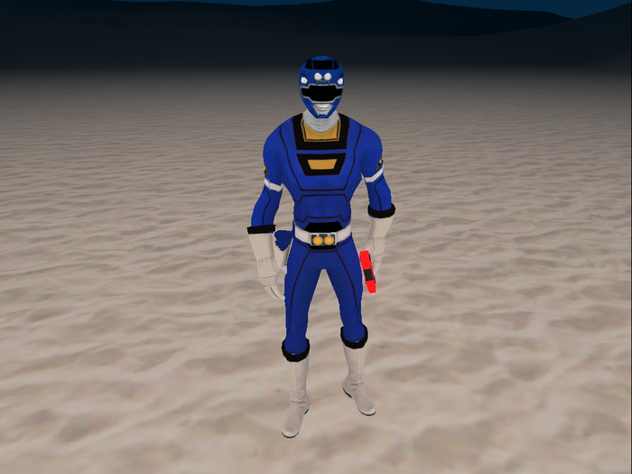 Second Life Marketplace - power rangers turbo blue