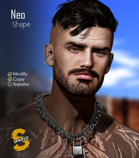 Second Life Marketplace - [SPARVO] Neo Shape LeLUTKA Quinn 3.1