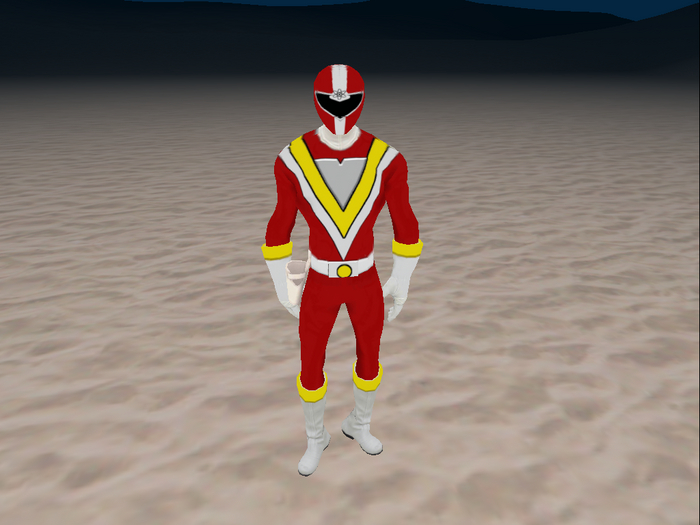 Second Life Marketplace - power rangers sonic ranger red