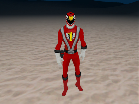 Second Life Marketplace - power rangers RPM red