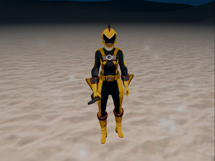 Second Life Marketplace - power rangers RPM gold girl