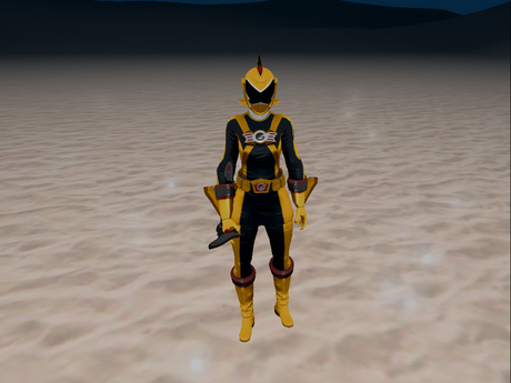 Second Life Marketplace - power rangers RPM gold girl