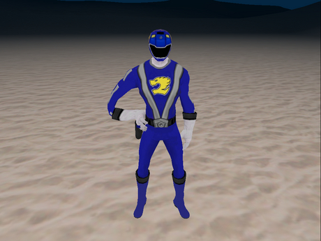 Second Life Marketplace - power rangers RPM blue