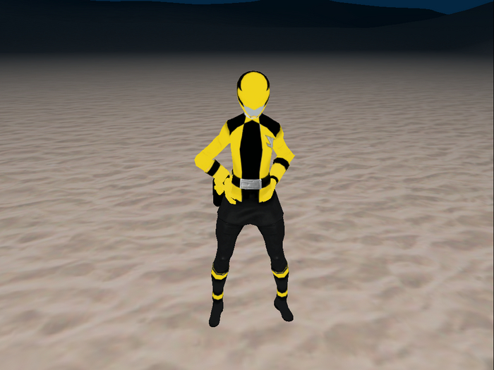 Second Life Marketplace - power rangers lupin ranger yellow