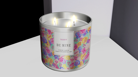 Second Life Marketplace - Teddy - Be Mine Candle (MyStory)
