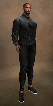 Second Life Marketplace - Res_Barry Outfit Black