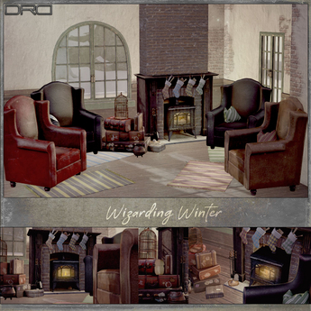Second Life Marketplace - -DRD- Wizarding Winter - Stockings