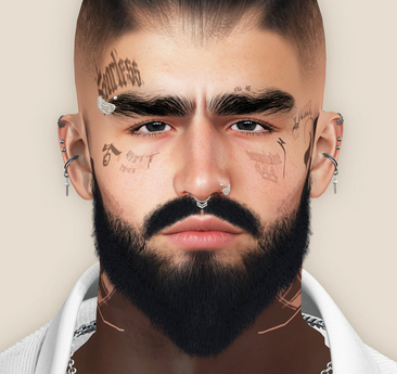 Second Life Marketplace - [MR] Danny Shape for LeLUTKA Quinn Head 3.1 ...