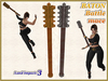 Second Life Marketplace - BATON - Battle mace (3 LI) (Wear) (Full perm)