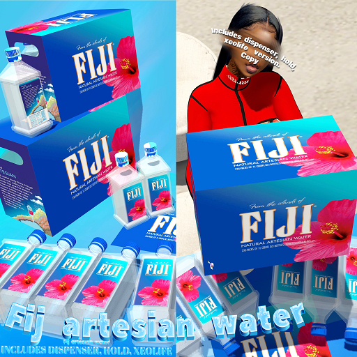 Second Life Marketplace - WC: Fij Water Fatpack