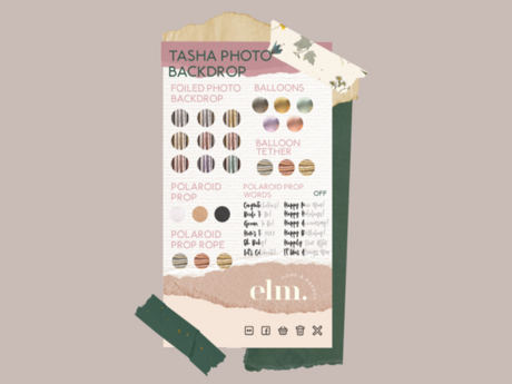Second Life Marketplace - Elm. Tasha Photo Backdrop