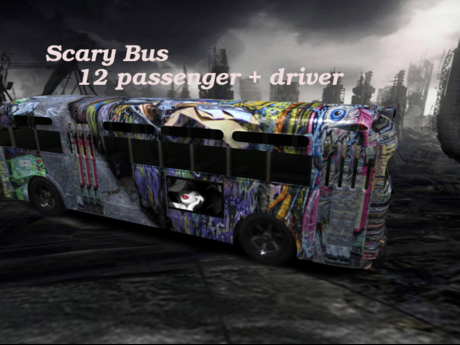 Second Life Marketplace - Scary Bus v1.0 (boxed)